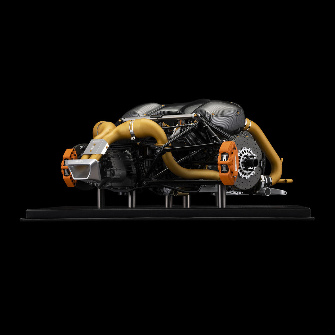 The Koenigsegg One:1 Engine 1:6 Scale Model – drivepro