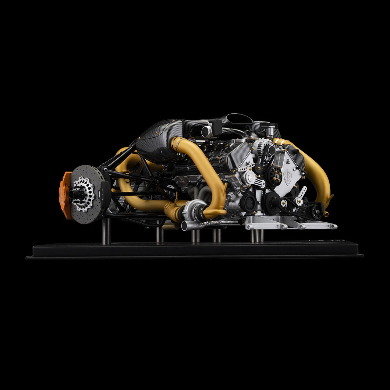 The Koenigsegg One:1 Engine 1:6 Scale Model – drivepro