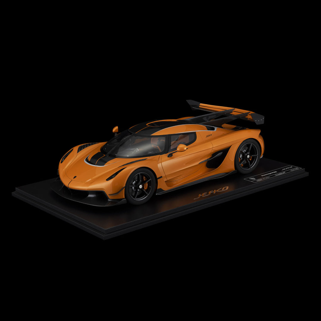 The Koenigsegg Jesko Absolut 1:8 Scale Model (orange) – drivepro