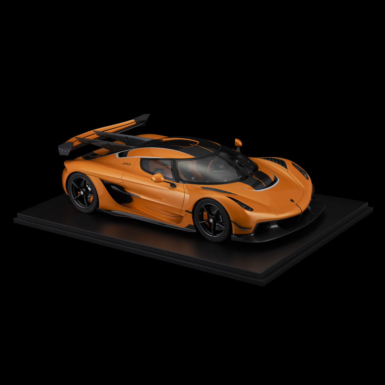 The Koenigsegg Jesko Absolut 1:8 Scale Model (orange) – drivepro